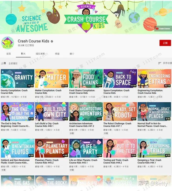104集儿童科普概念速成短视频《Crash Course Kids》,10分钟就能快速掌握一个知识点 - 知乎