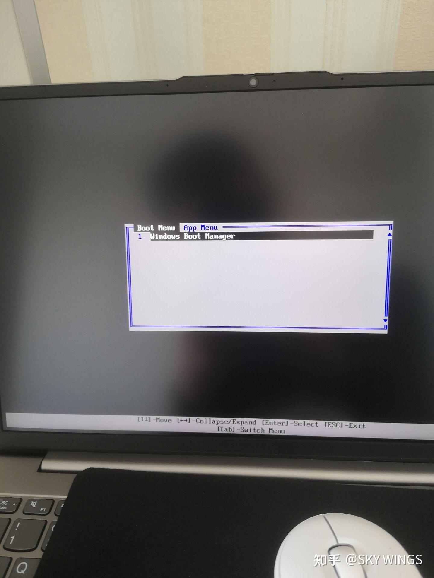 联想笔记本上出现boot menu和APP menu怎么办，电脑重启后也是这个界面，需要重启系统吗？ - 知乎