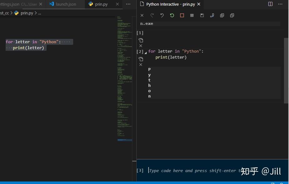 在vscode中右键的①在python终端中运行选定内容和②在终端中运行python文件的区别？ - 知乎