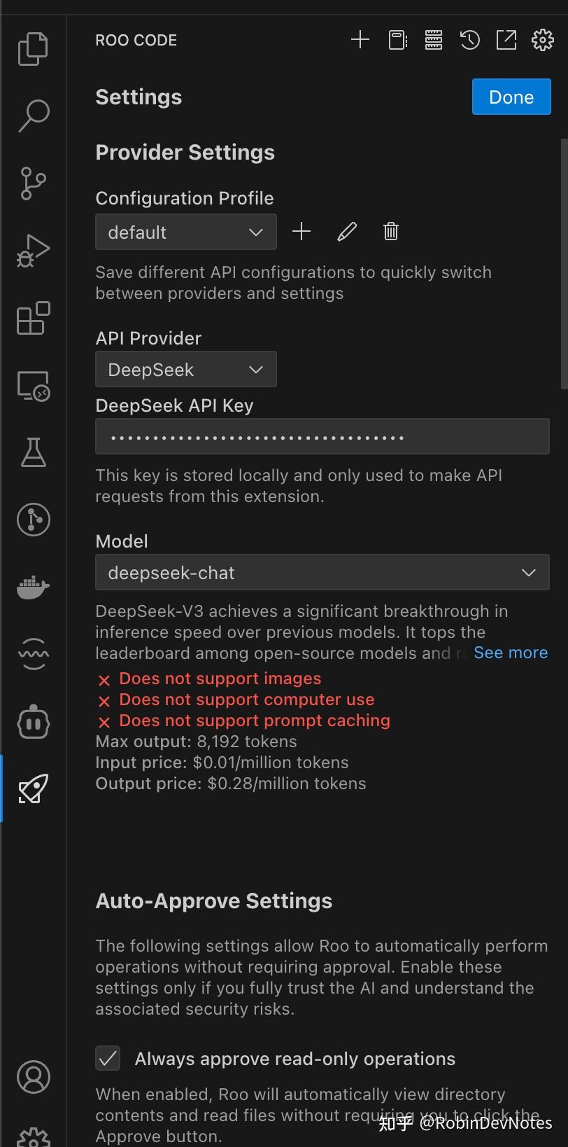 Roo Code插件搭配DeepSeek快速创建项目示例 - 知乎