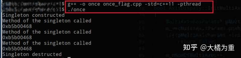 关于std::once_flag - 知乎