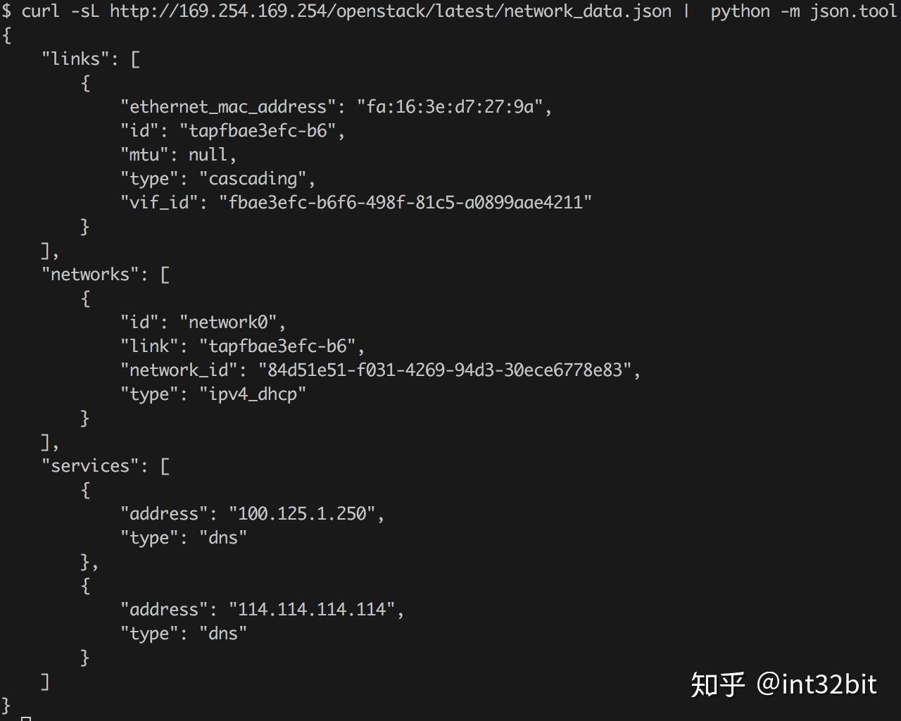OpenStack虚拟机如何获取metadata - 知乎