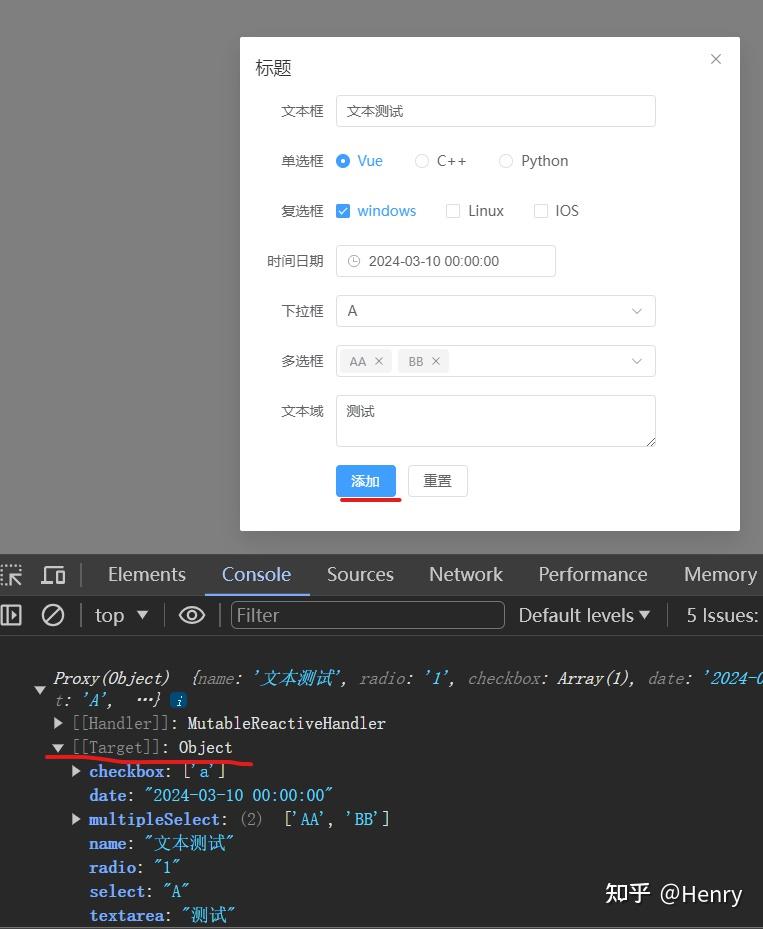 Vue3快速入门系列之:Element plus form表单示例 - 知乎