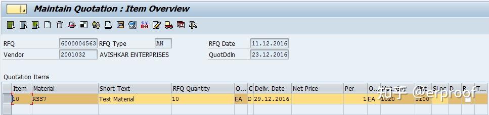 SAP MM课程 3.2 询价（RFQ） - 知乎
