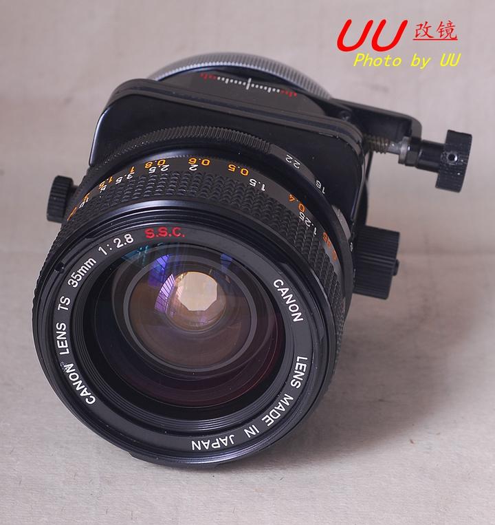 576.Canon FD 35/2.8 TS镜头无损改EF - 知乎