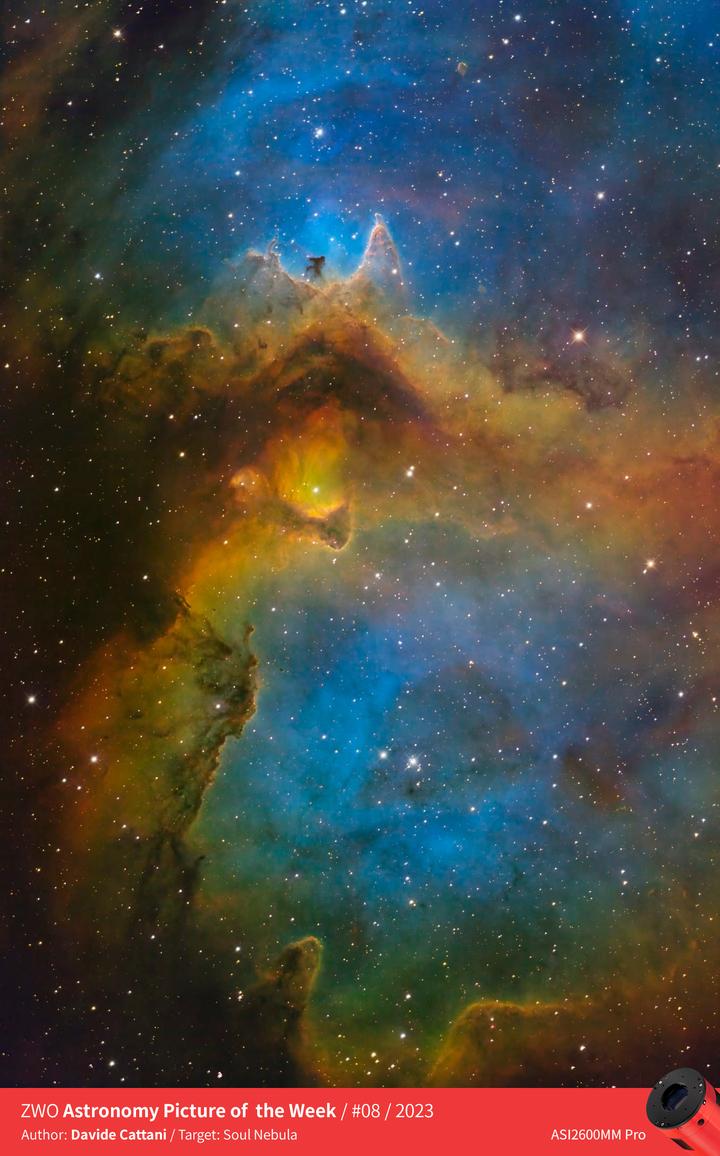 ZWO 2023年 ASIWEEK 天文摄影作品展第8期 — Soul Nebula（灵魂星云） - 知乎
