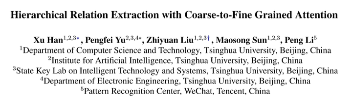 Hierarchical Relation Extraction - 知乎