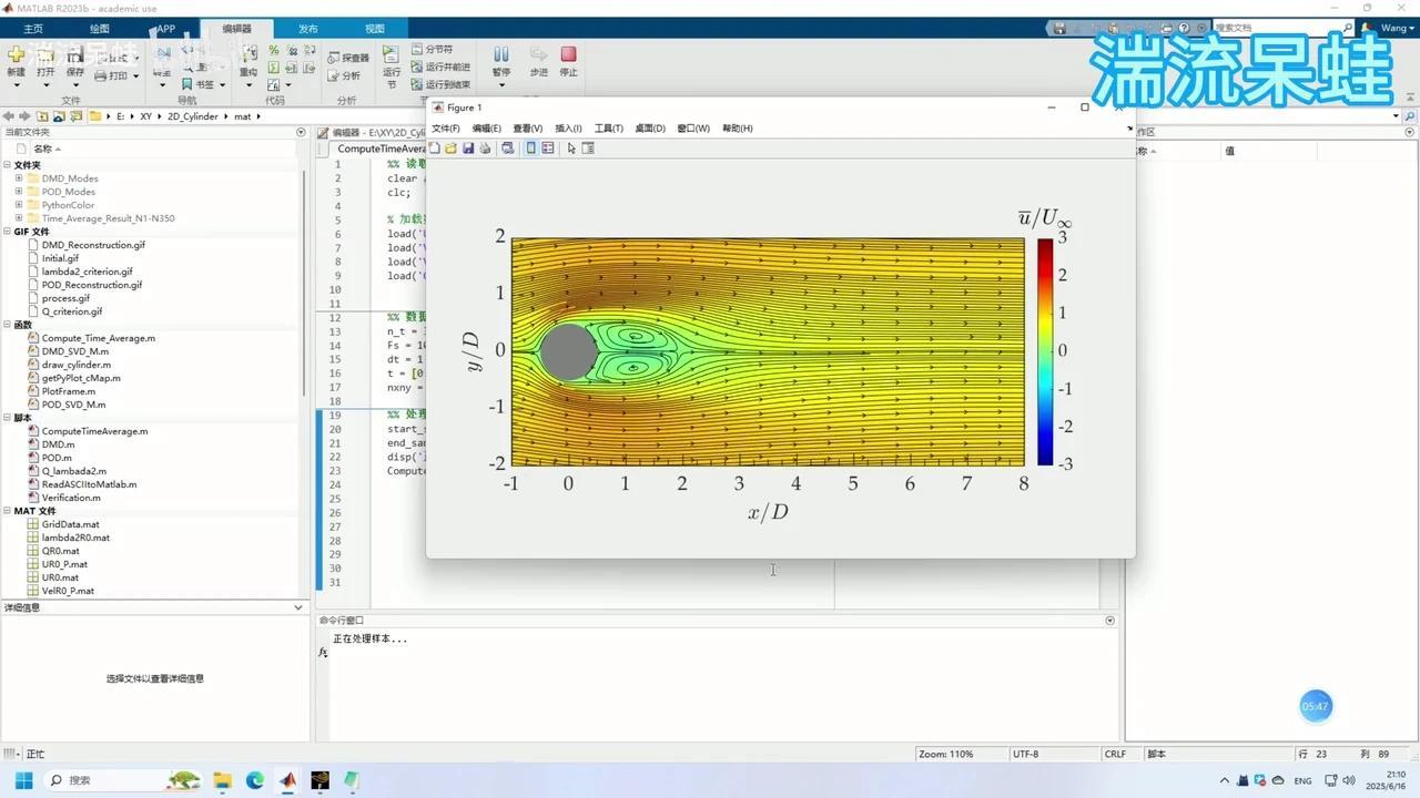 圆柱绕流：时均场计算，涡识别Q准则，Lambda2准则的绘制详细教程 - 知乎