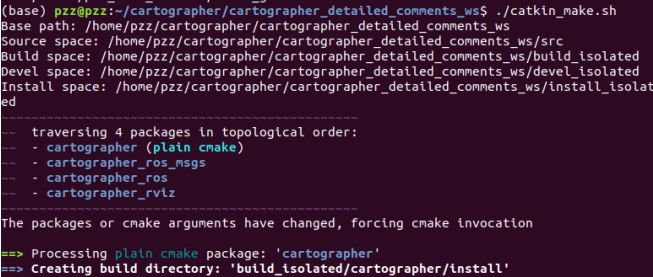 Cartographer 环境极速配置 + 2D 3D建图测试 - 补档 - 知乎