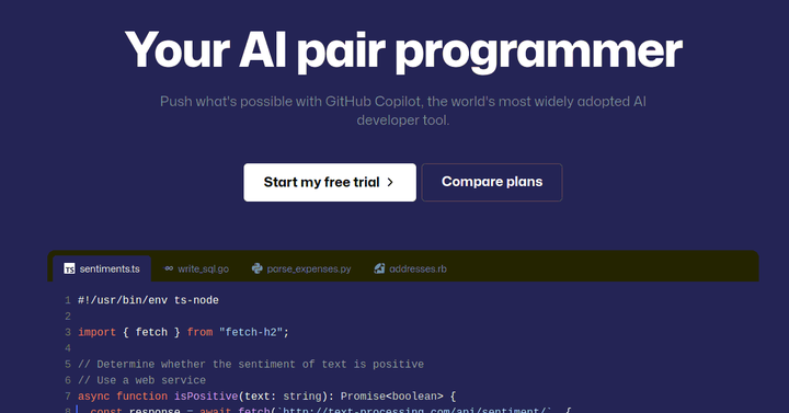 github copliot AI编程助手详细教程 - 知乎