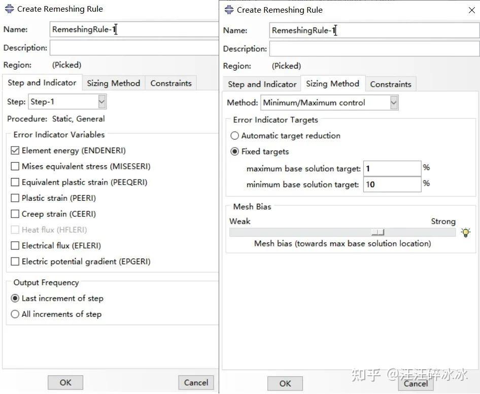 ABAQUS自适应网格重划分（Adaptive Remeshing） - 知乎