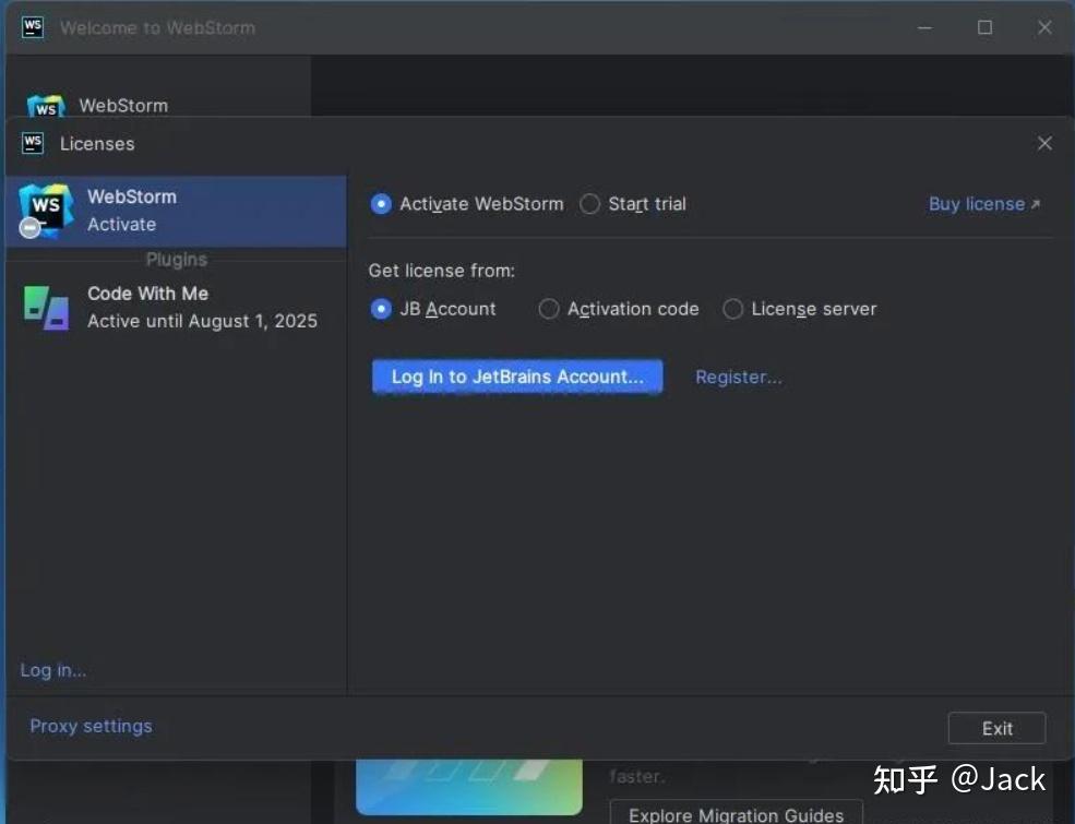 【2025】webstorm安装教程及永久激活图解(附安装包+永久使用方法) - 知乎