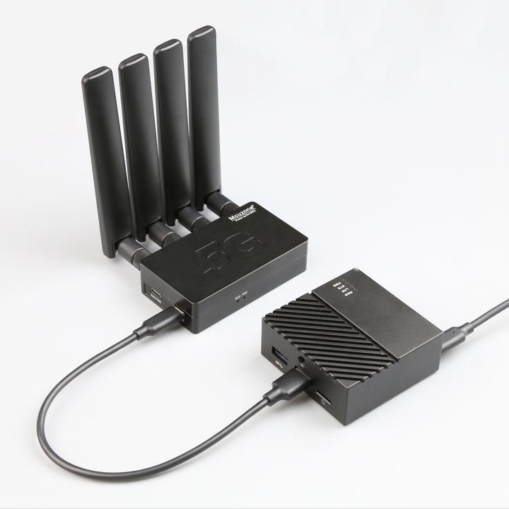 CNC工艺全铝外壳5G模组搭配R4S使用演示 RM500U FM650 - 知乎