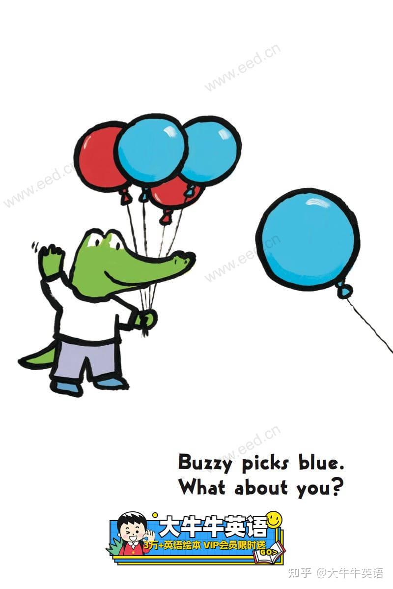 嗡嗡声的气球 (A Balloon for Buzzy) 3~6岁英语启蒙绘本 - 知乎