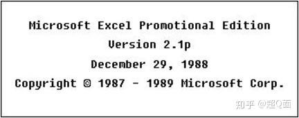 excel的发展历史？ - 知乎