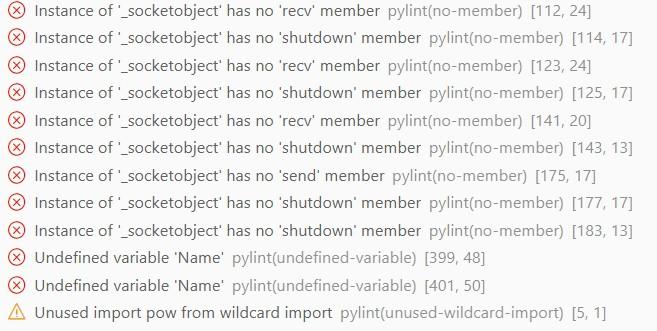 使用VS code编辑python时候 pylint误报错 - 知乎