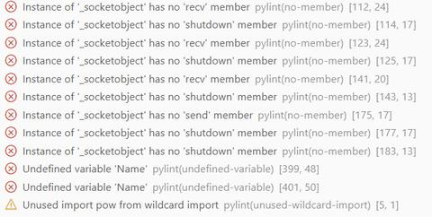 使用VS code编辑python时候 pylint误报错 - 知乎
