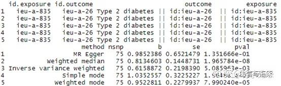 TwoSampleMR实战教程之计算并解读MR结果 - 知乎