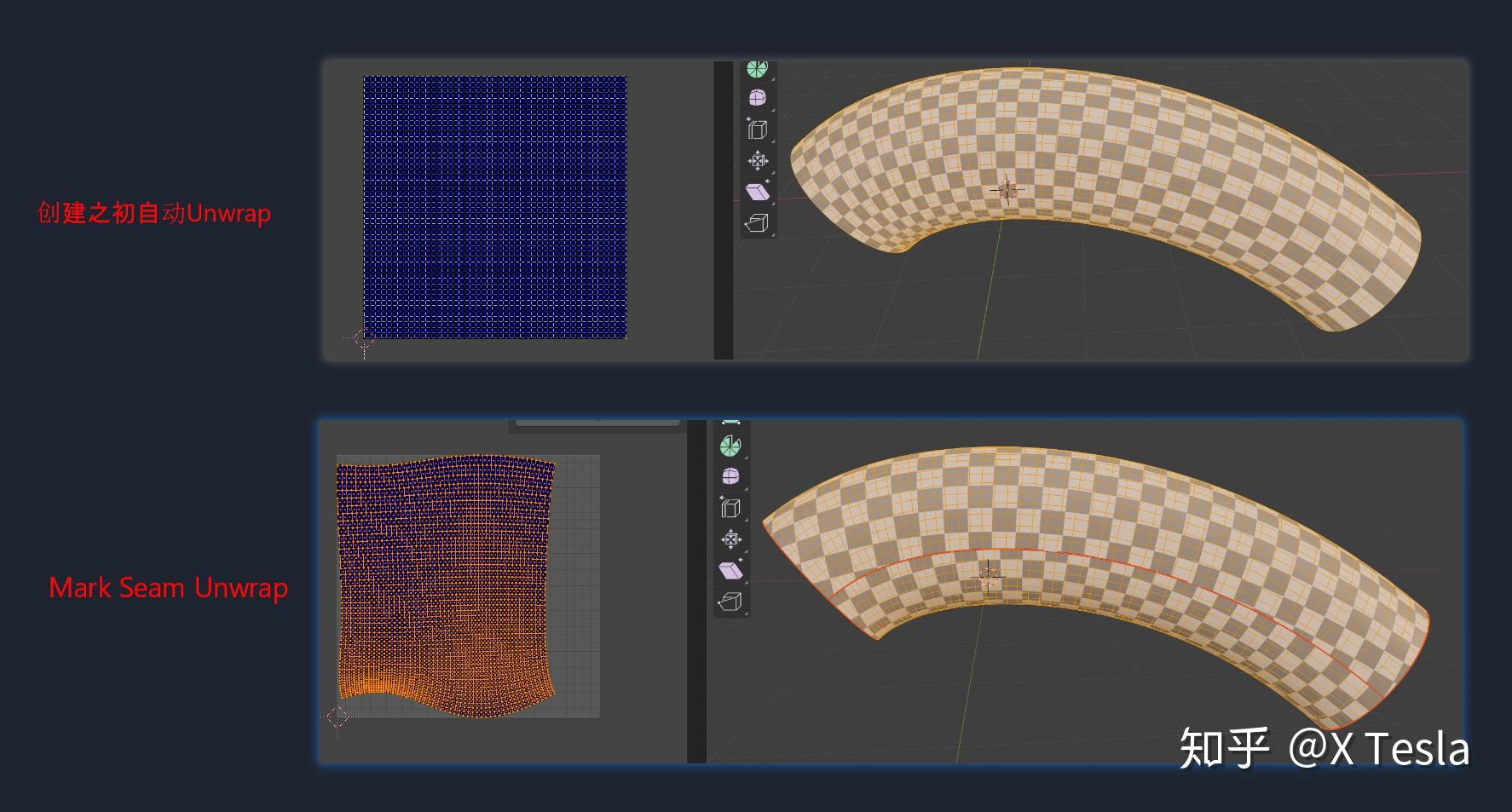【Blender】UV详细解释及各种UV操作 - 知乎