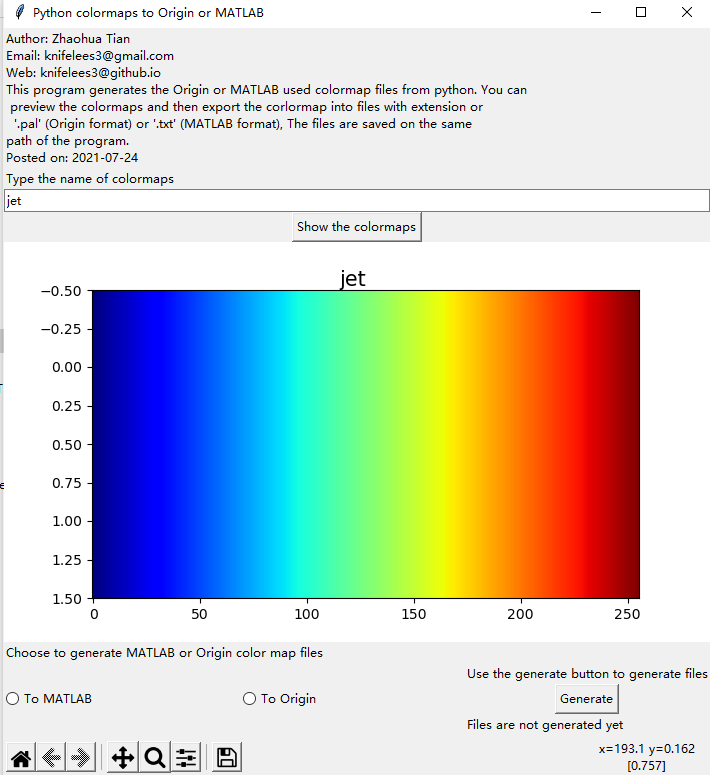 如何获取Python的颜色图供Origin使用？ - 知乎