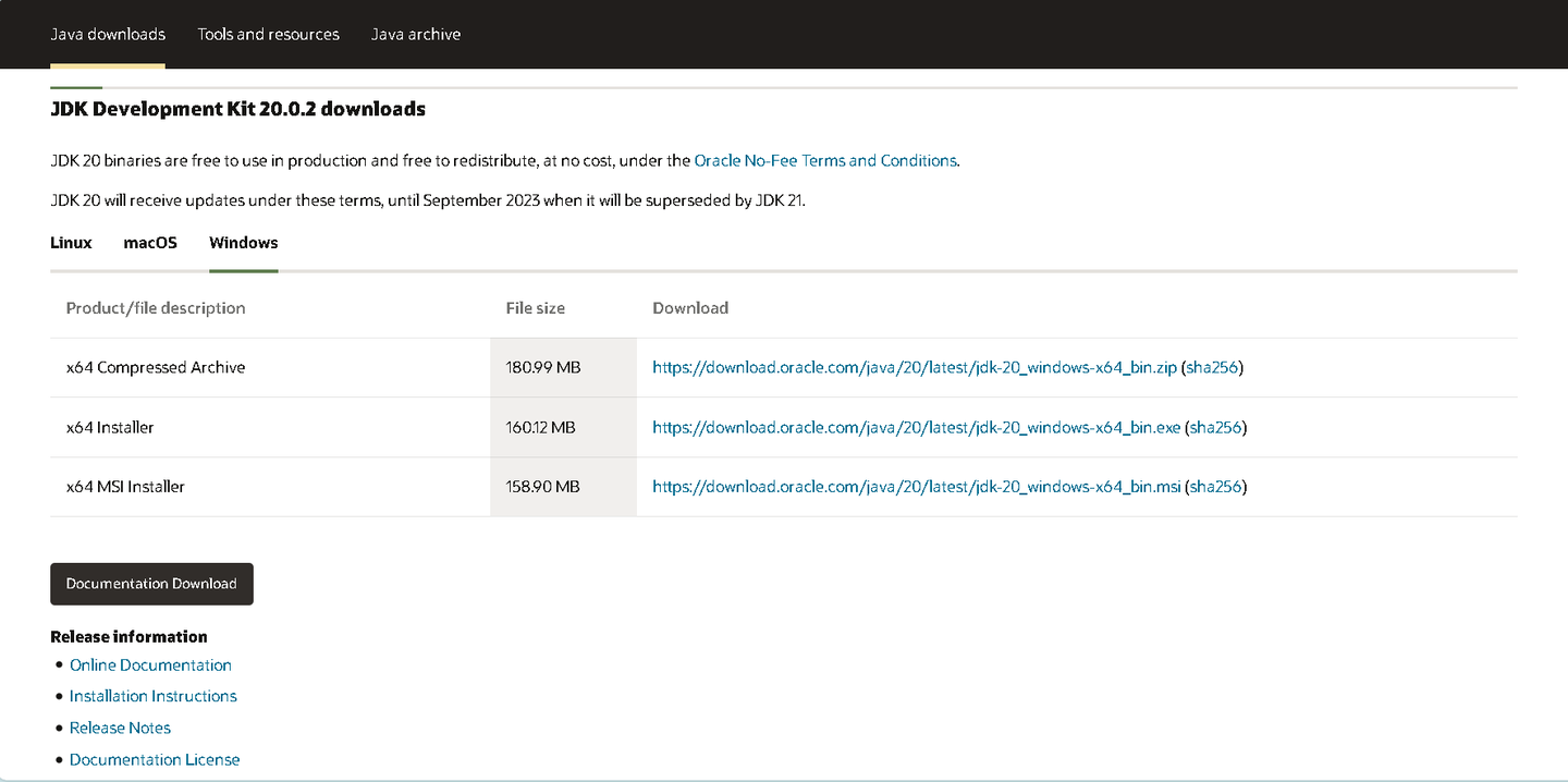 JDK20安装+环境配置+编译运行 - 知乎
