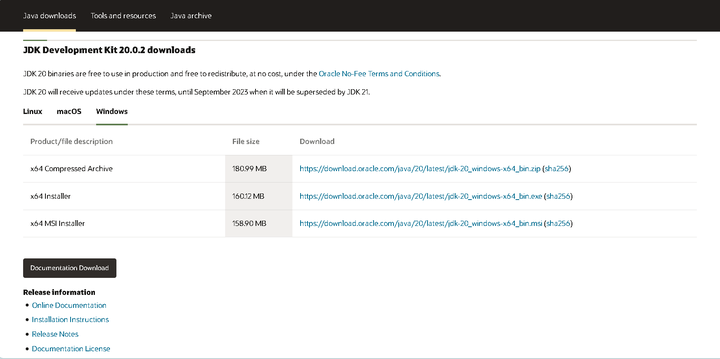 JDK20安装+环境配置+编译运行 - 知乎