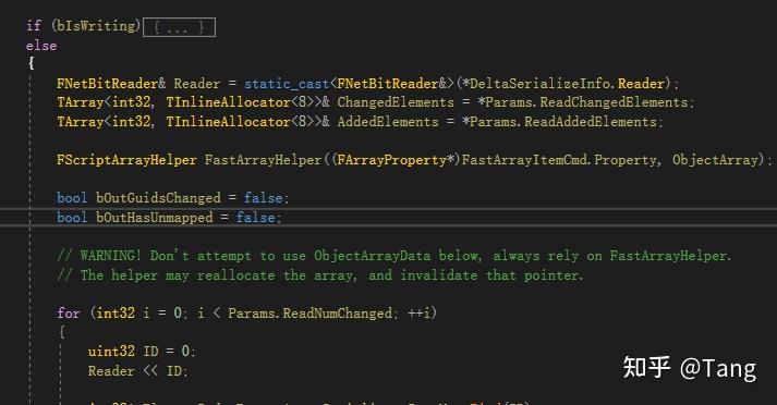 UE4 TArray同步 - 知乎