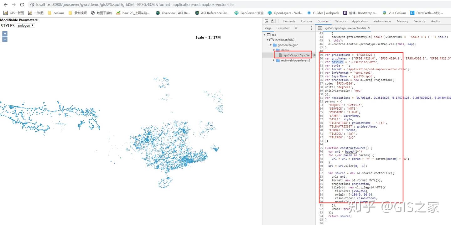 openlayers6结合geoserver实现地图矢量瓦片(附源码下载) - 知乎