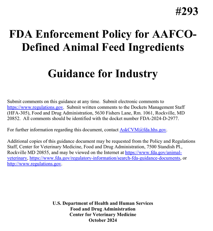 FDA发布关于AAFCO标准的最终执行政策-北京华思联认证中心