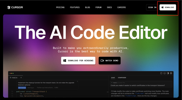 教你如何免费注册安装cursor，白嫖GPT4和Claude3.5 - 知乎