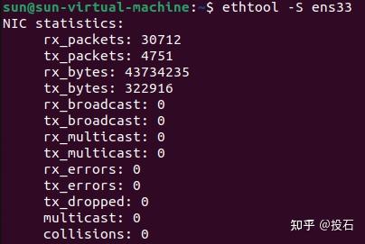 ethtool工具使用方法 - 知乎
