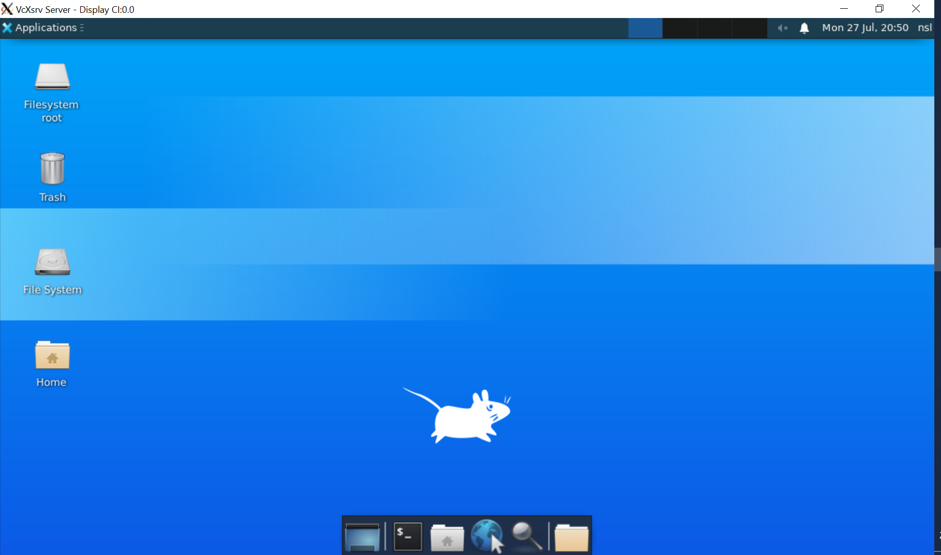 搭建 WSL2 的沙雕版 GUI（VcXsrv+xfce4） - 知乎