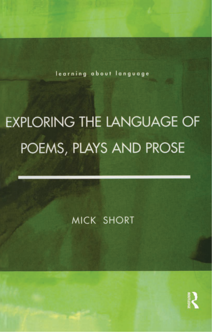 Exploring the Language of Poems, Plays and Prose (Learning About ...