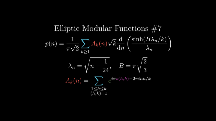 椭圆模函数（7）——整数分拆问题IV：p(n)的级数表达式 - 知乎