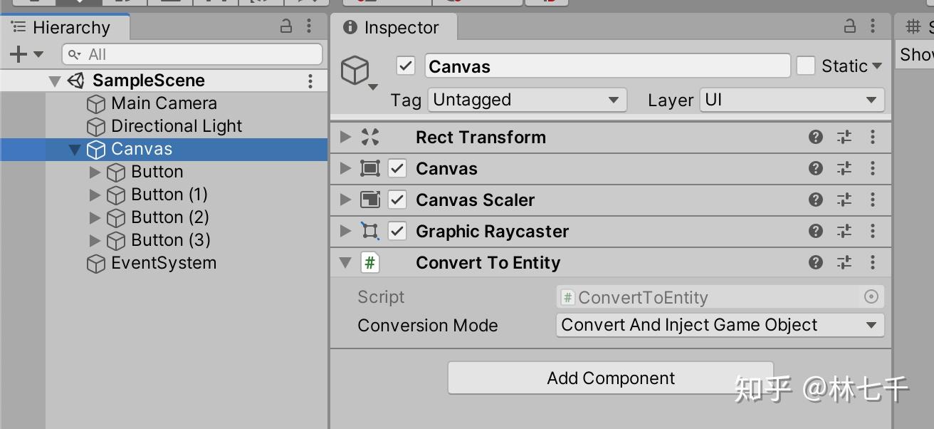 基于 Game Object Conversion 和 SubScene 的 DOTS 开发工作流 - 知乎