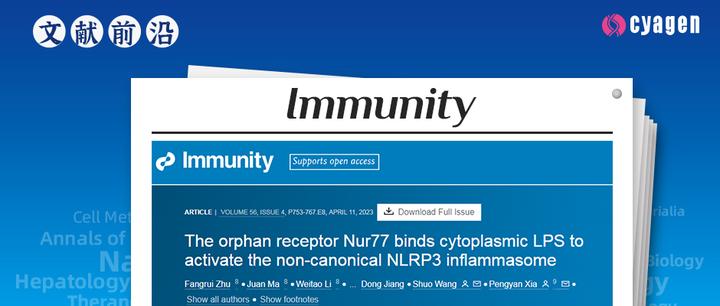 Immunity（IF=43）：北大夏朋延等团队解析孤儿受体Nur77如何激活非经典NLRP3炎症小体 - 知乎