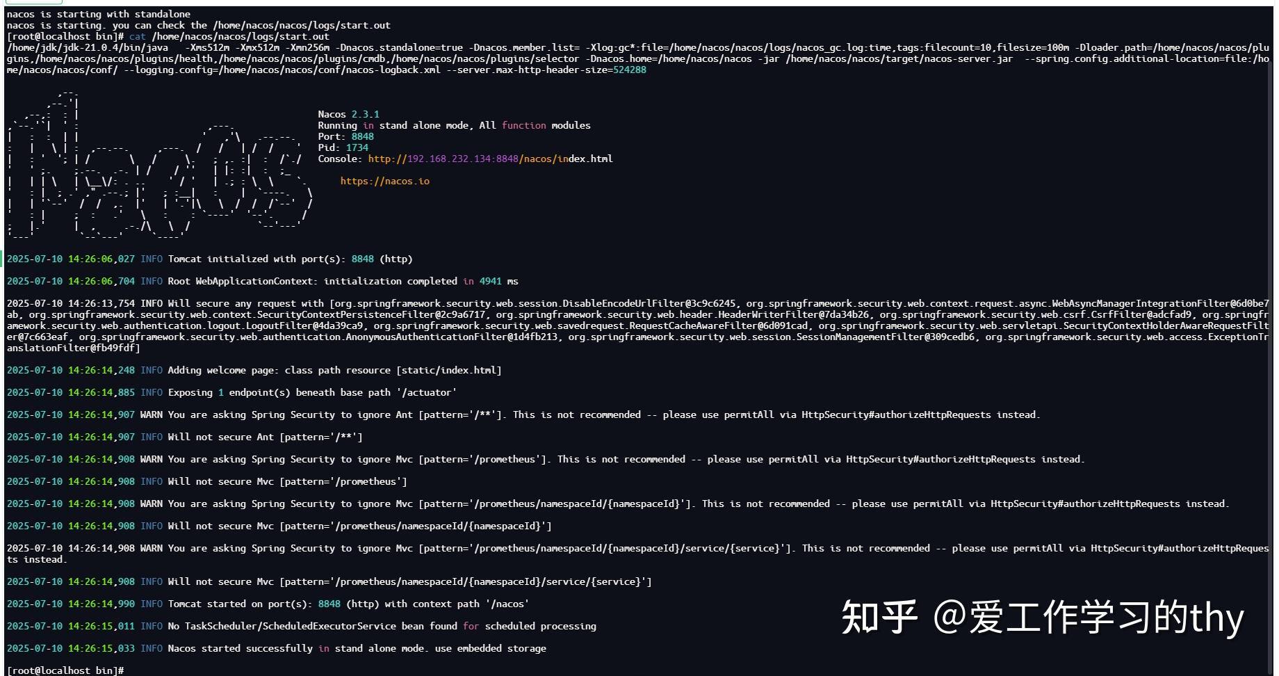 Linux 下 NACOS 安装下载 保姆级教程 - 知乎