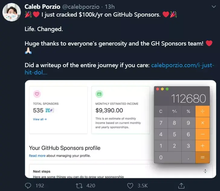 我，一个靠GitHub打赏谋生的码农，年入十万美元 - 知乎