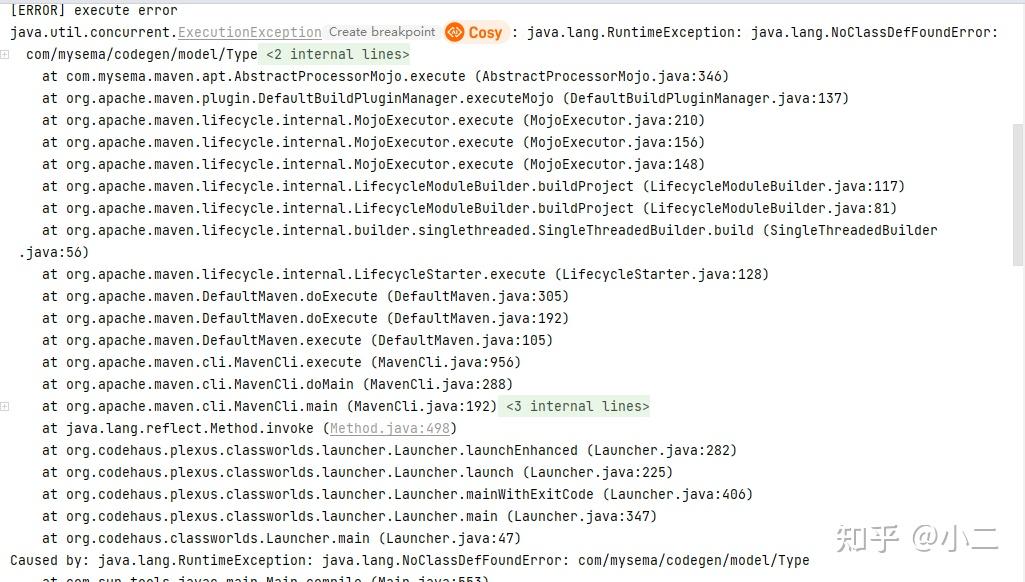 Springboot,maven编译报错degenmodeltype? 知乎