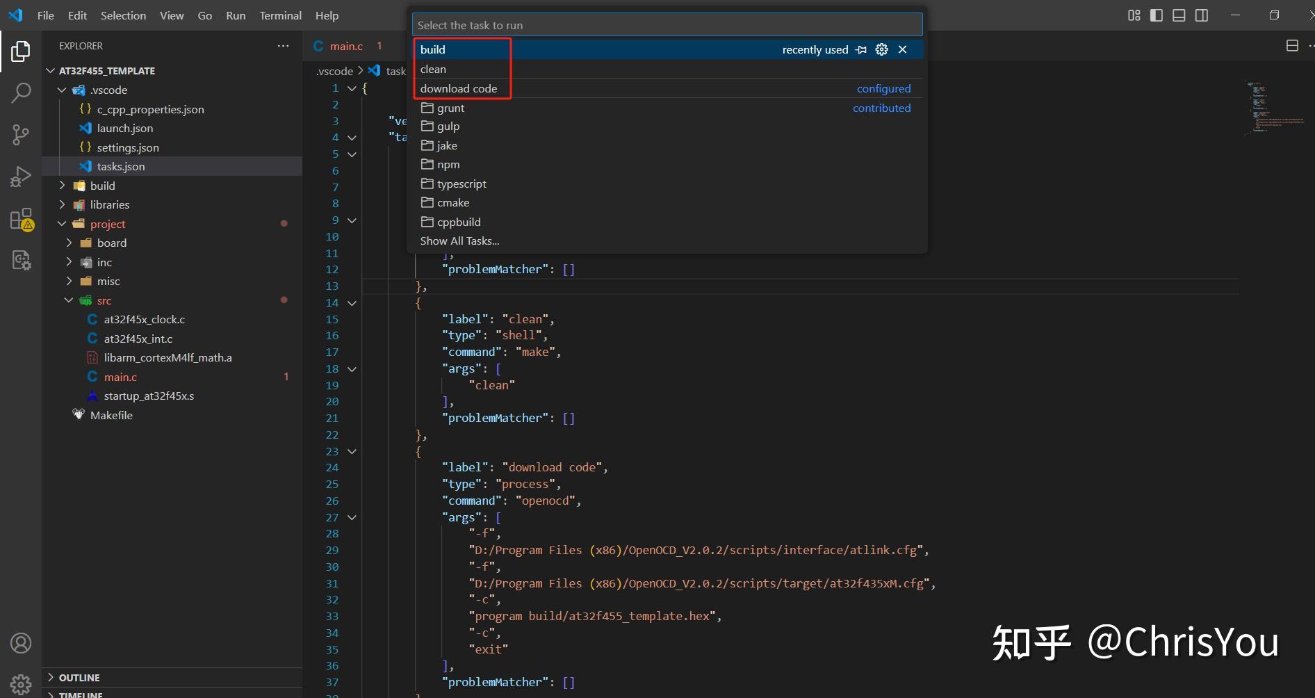 VSCode+gcc+OpedOCD 开发嵌入式系统，环境搭建，编译+下载+调试，亲测流程 - 知乎