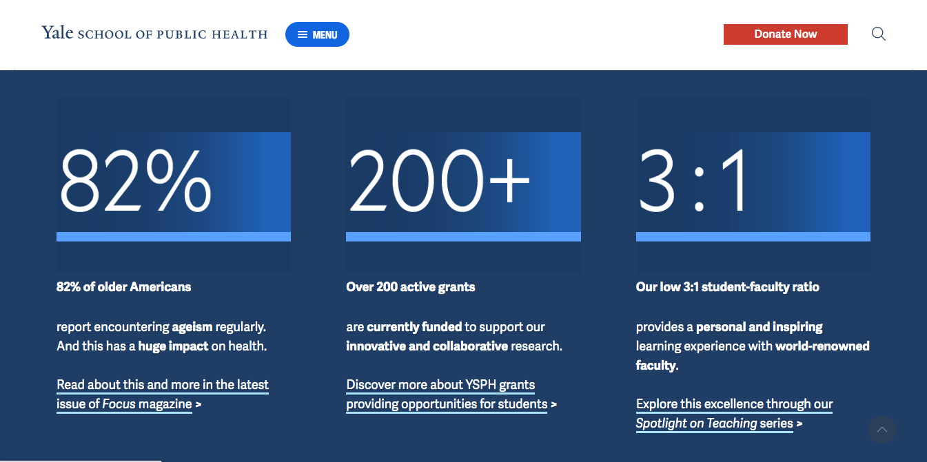 美国研究生项目 | 耶鲁大学 - 公共卫生硕士 Yale University - Master of Public Health (MPH ...