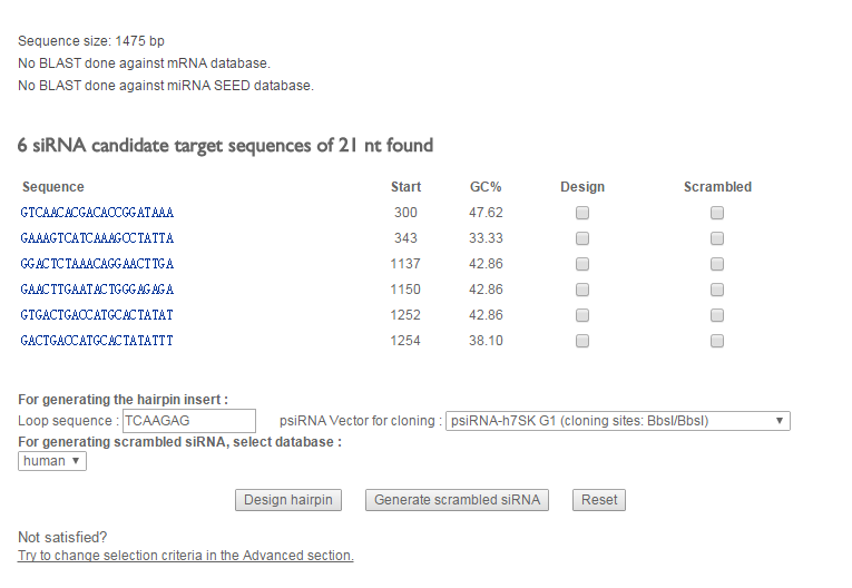 如何在线设计siRNA？ - 知乎