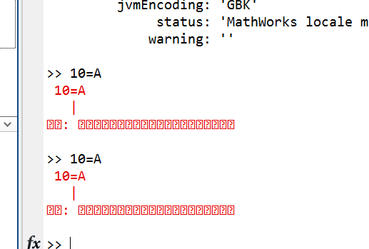 MATLAB 2016b 命令窗口出现错误提示时中文显示乱码？ - 知乎