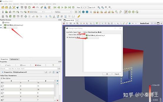 FLAC3D结果在Paraview中后处理(4)-曲线测线数据的绘图和导出 - 知乎