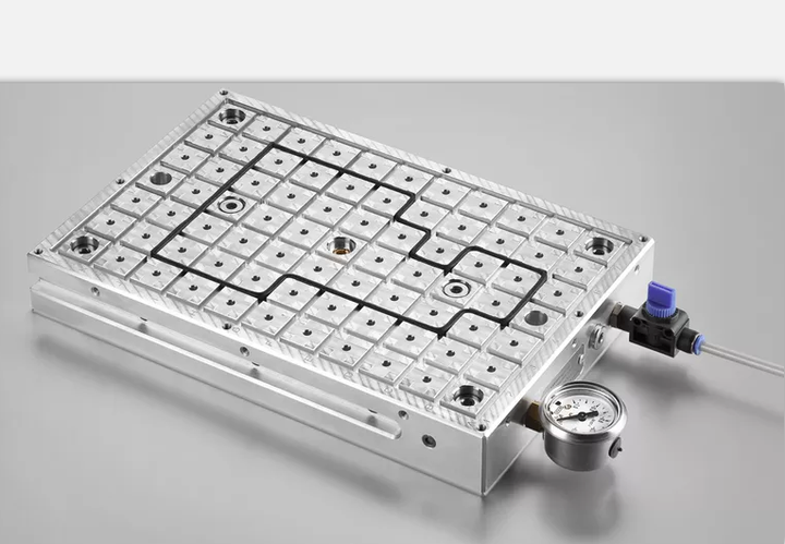 德国AMF夹紧系统-真空夹紧技术,No.7800P真空夹板，多个吸入点可以夹紧多个或不同的工件 - 知乎