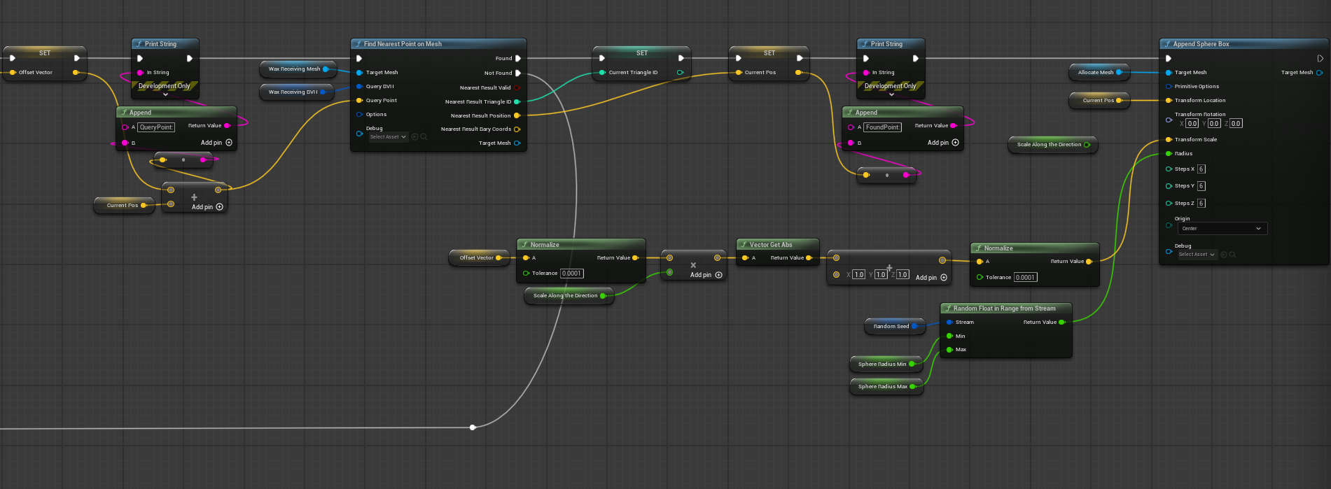 UE5 Geometry Scripting学习笔记——程序化积雪和蜡油生成 - 知乎