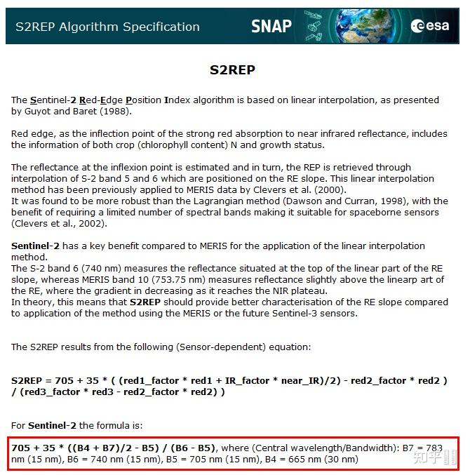 根据Sentinel 2提取的红边位置指数(REP)结果如何进一步分析植被特征？ - 知乎