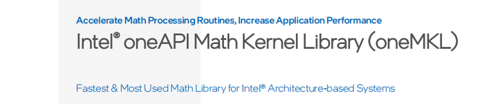 Intel oneMKL生成随机数与二维FFT - 知乎