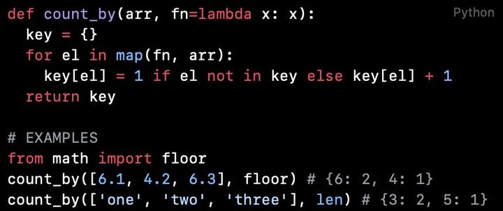 Python代码阅读(第7篇):列表分组计数 知乎