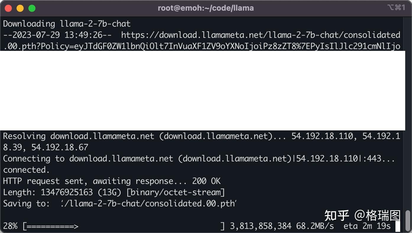 llama-0001-下载模型 - 知乎
